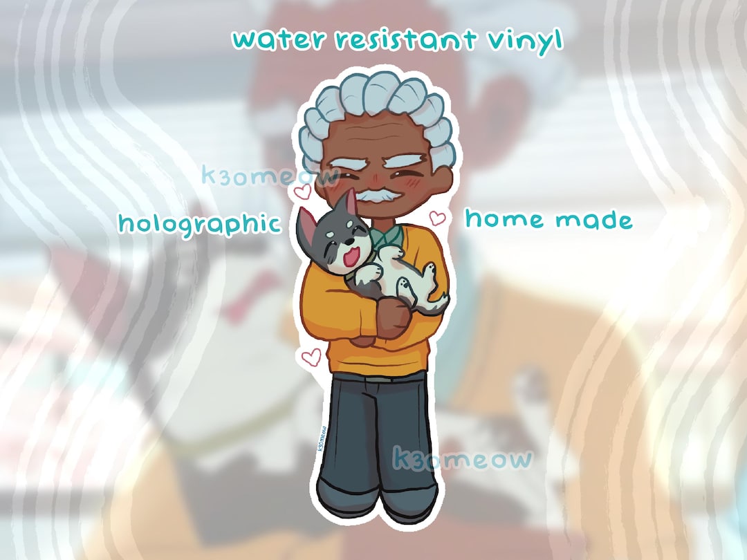 Dispatch Chase and Beef Holographic 3" Sticker! - Etsy