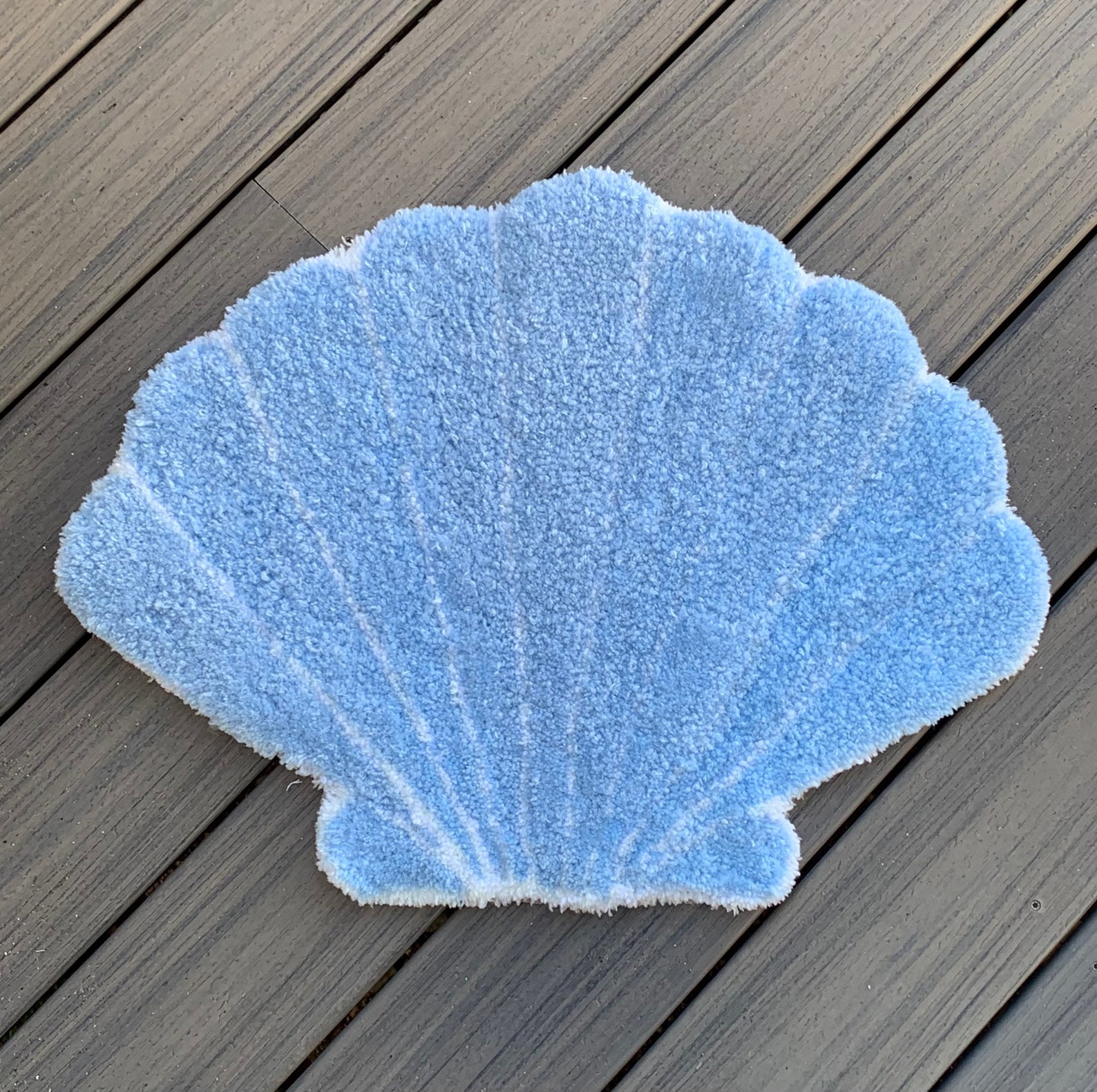 Tufted Seashell Rug Hand Tufted Rug Homemade Home Decor Rug - Etsy