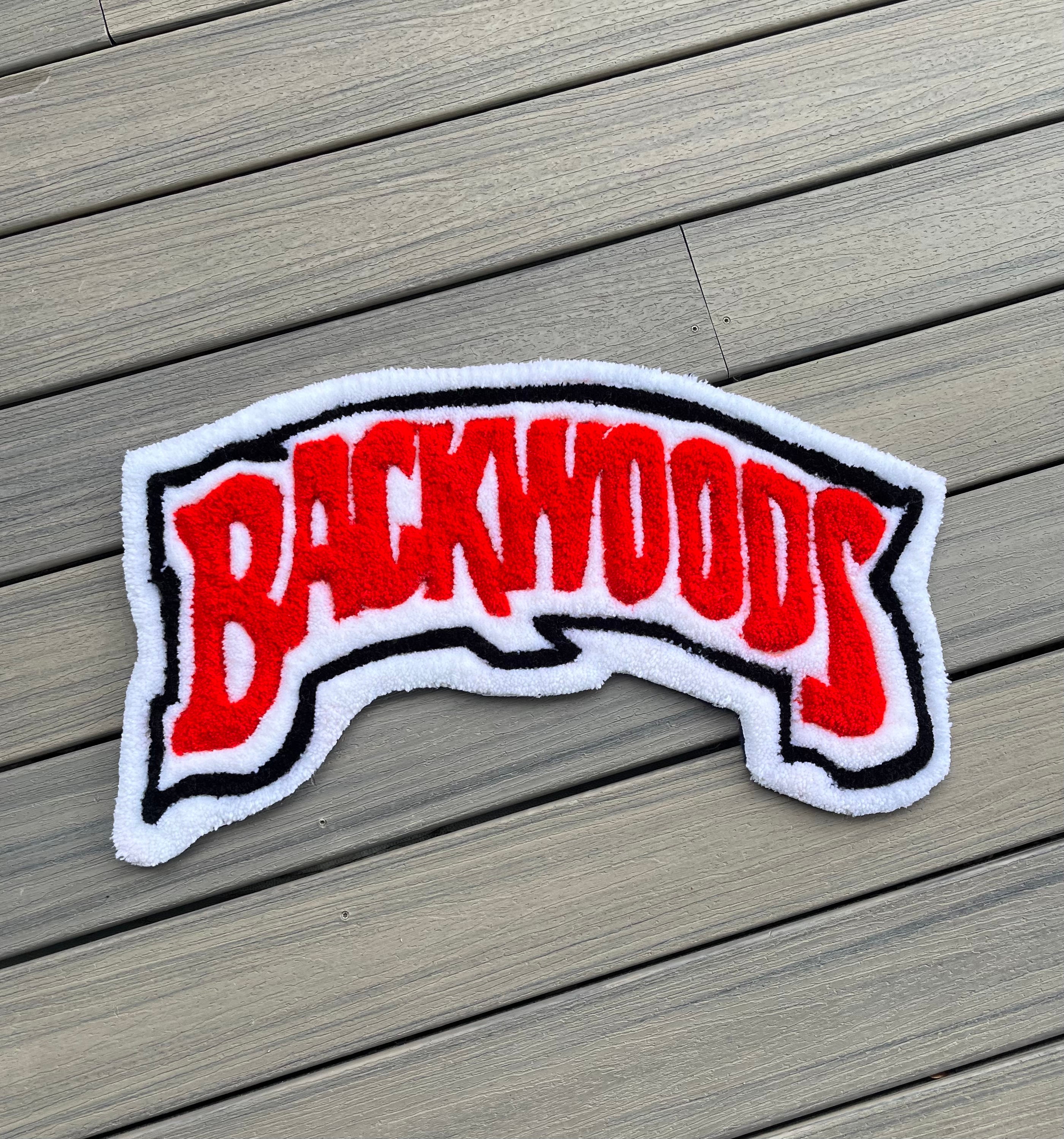 Backwoods Tufted Logo, Tufted Area Rug - Etsy