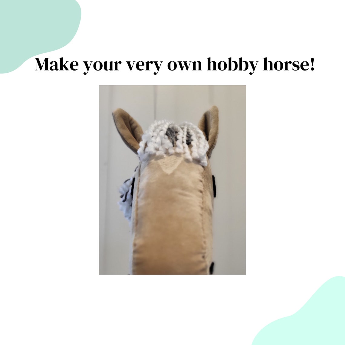 Hobby Horse Pattern & 40 Page Step by Step Instructions! - Etsy