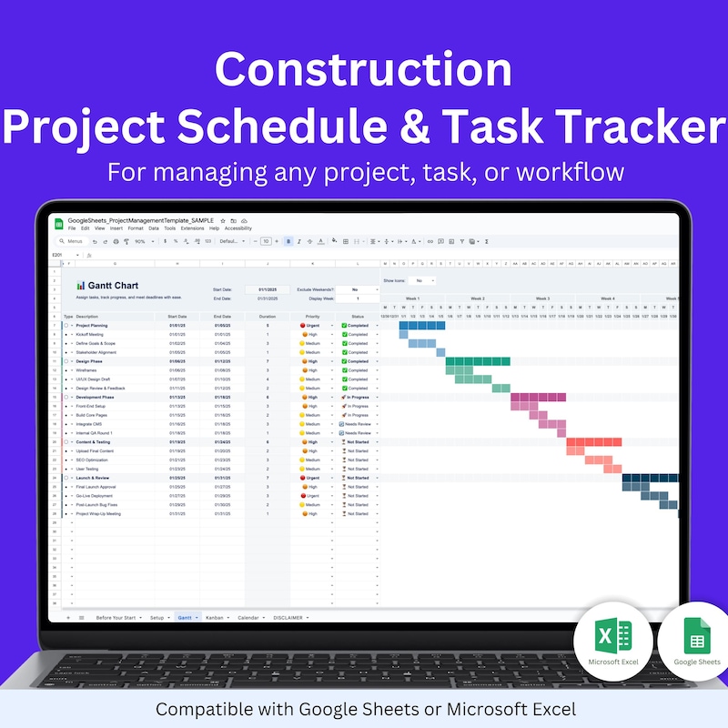 Task Tracker Construction - Etsy