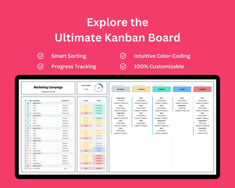 Project Management PRO, Gantt Chart, Kanban Board, Project Manager ...