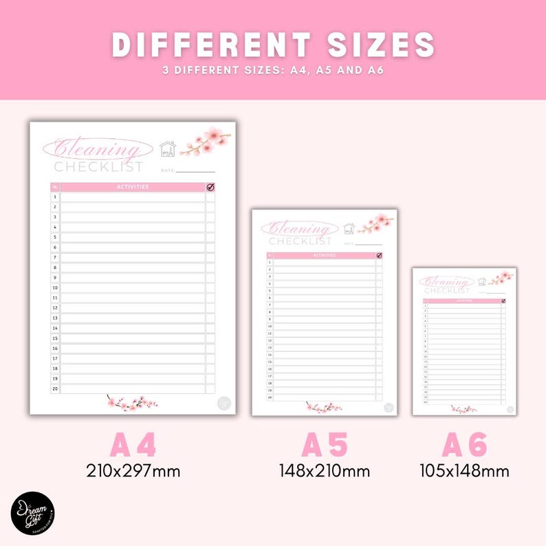 Decorative Cleaning: Checklist for a Spotless Home - Etsy