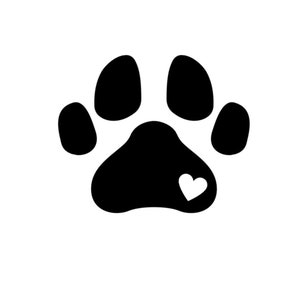 Paw Print - Digital Art - Digital Paw Print - Etsy