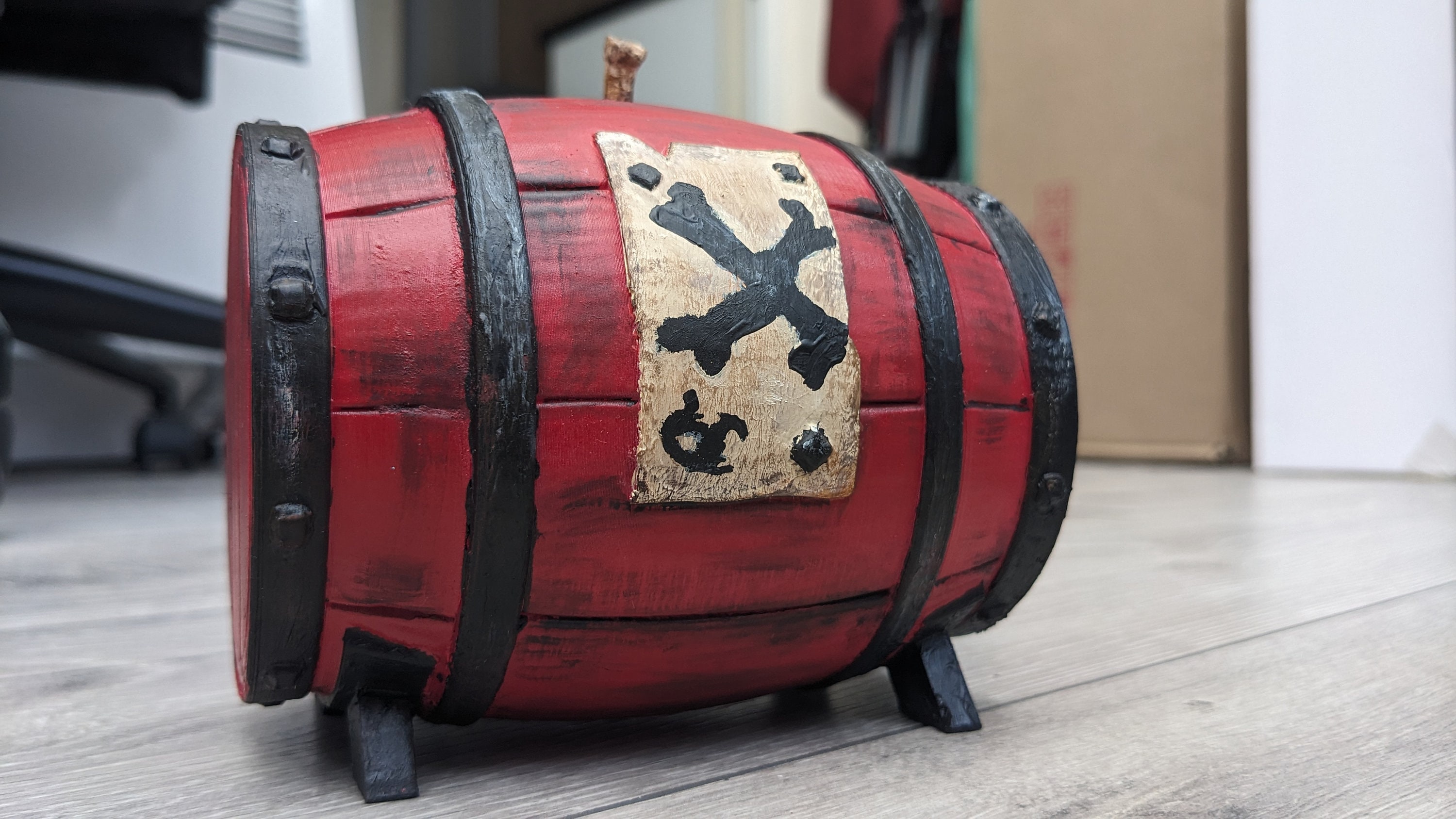 Sea of Thieves Gunpowder Barrel Desk Piece Prop - Etsy
