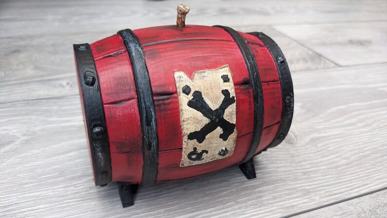 Sea of Thieves Gunpowder Barrel Desk Piece Prop - Etsy