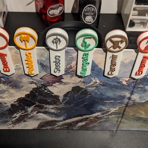 D&D DM Screen Custom Initiative Tracker - Dungeons and Dragons - Etsy