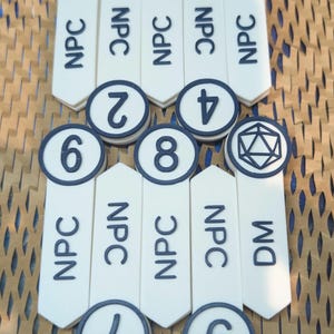 D&D DM Screen Custom Initiative Tracker - Dungeons and Dragons - Etsy