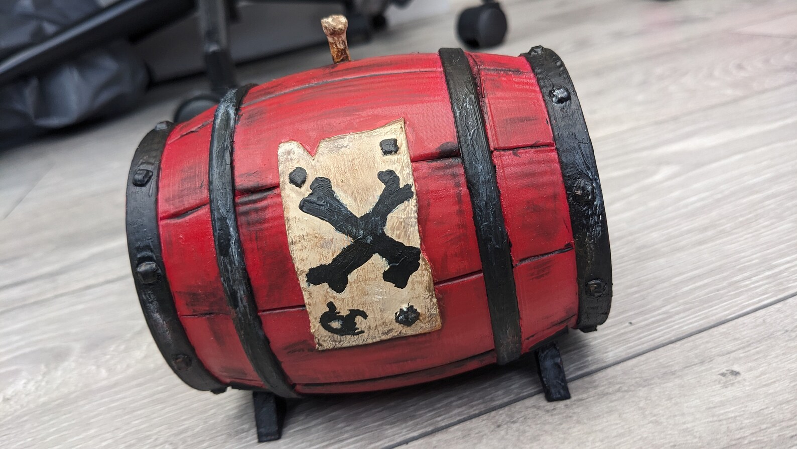 Sea of Thieves Gunpowder Barrel Desk Piece Prop - Etsy UK