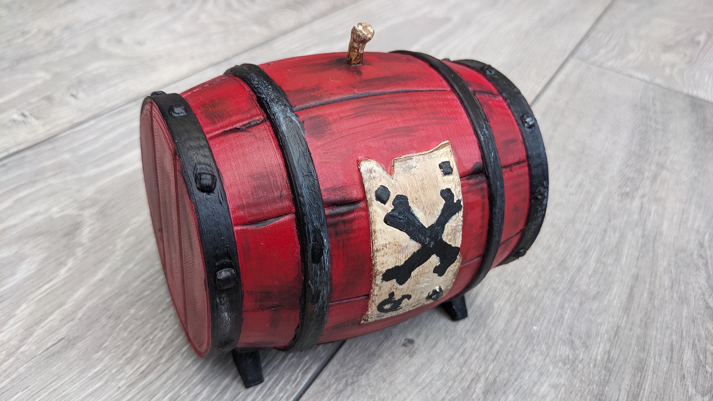 Sea of Thieves Gunpowder Barrel Desk Piece Prop - Etsy UK