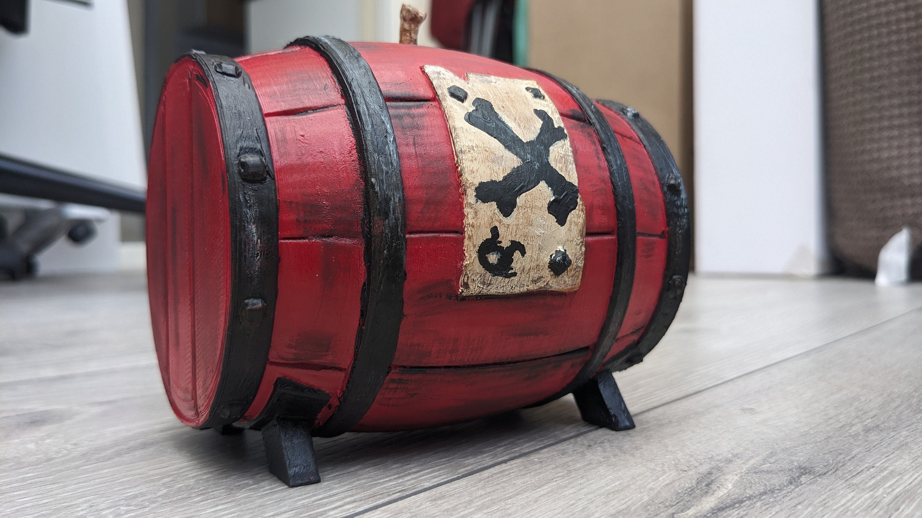 Sea of Thieves Gunpowder Barrel Desk Piece Prop - Etsy