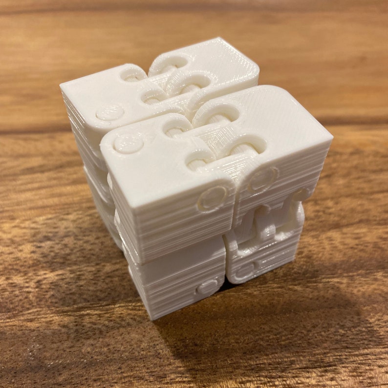 3D Printed Infinity Cube Fidget Cube for Kids and Adults - Etsy
