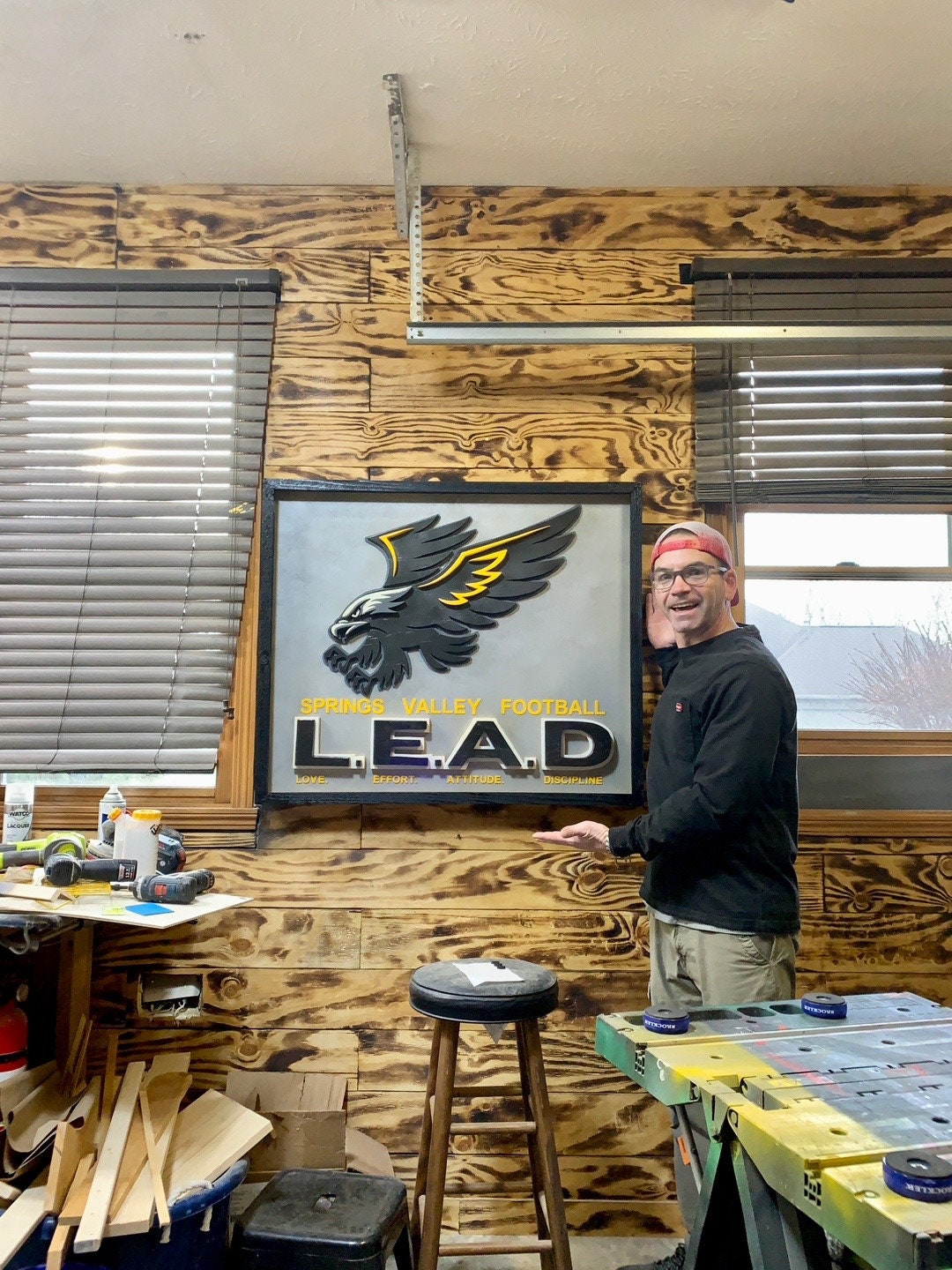 Locker Room Man Cave Wood Sign - Etsy