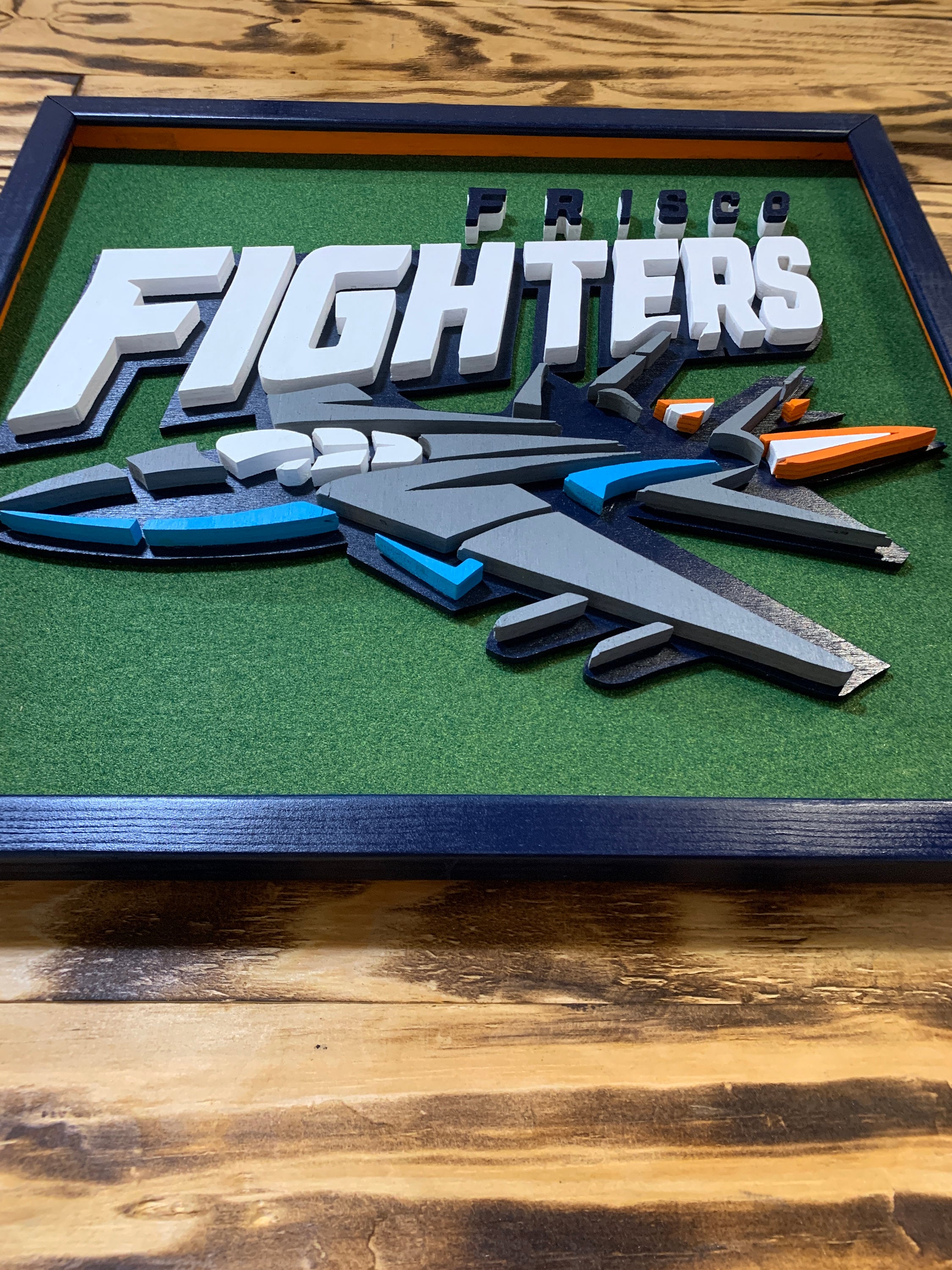 Frisco Fighters Indoor Football League Wood Sign - Etsy