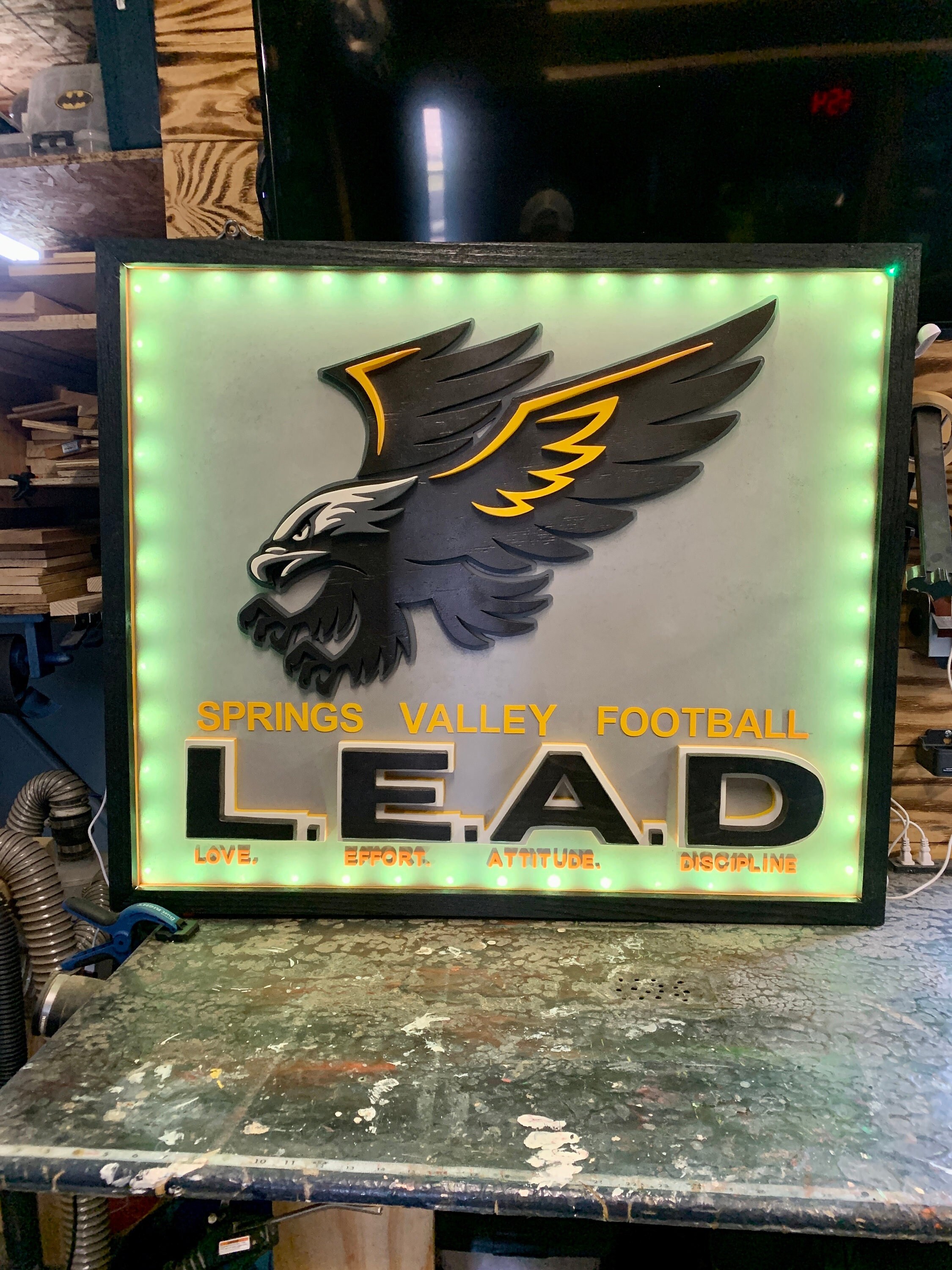 Locker Room Man Cave Wood Sign - Etsy