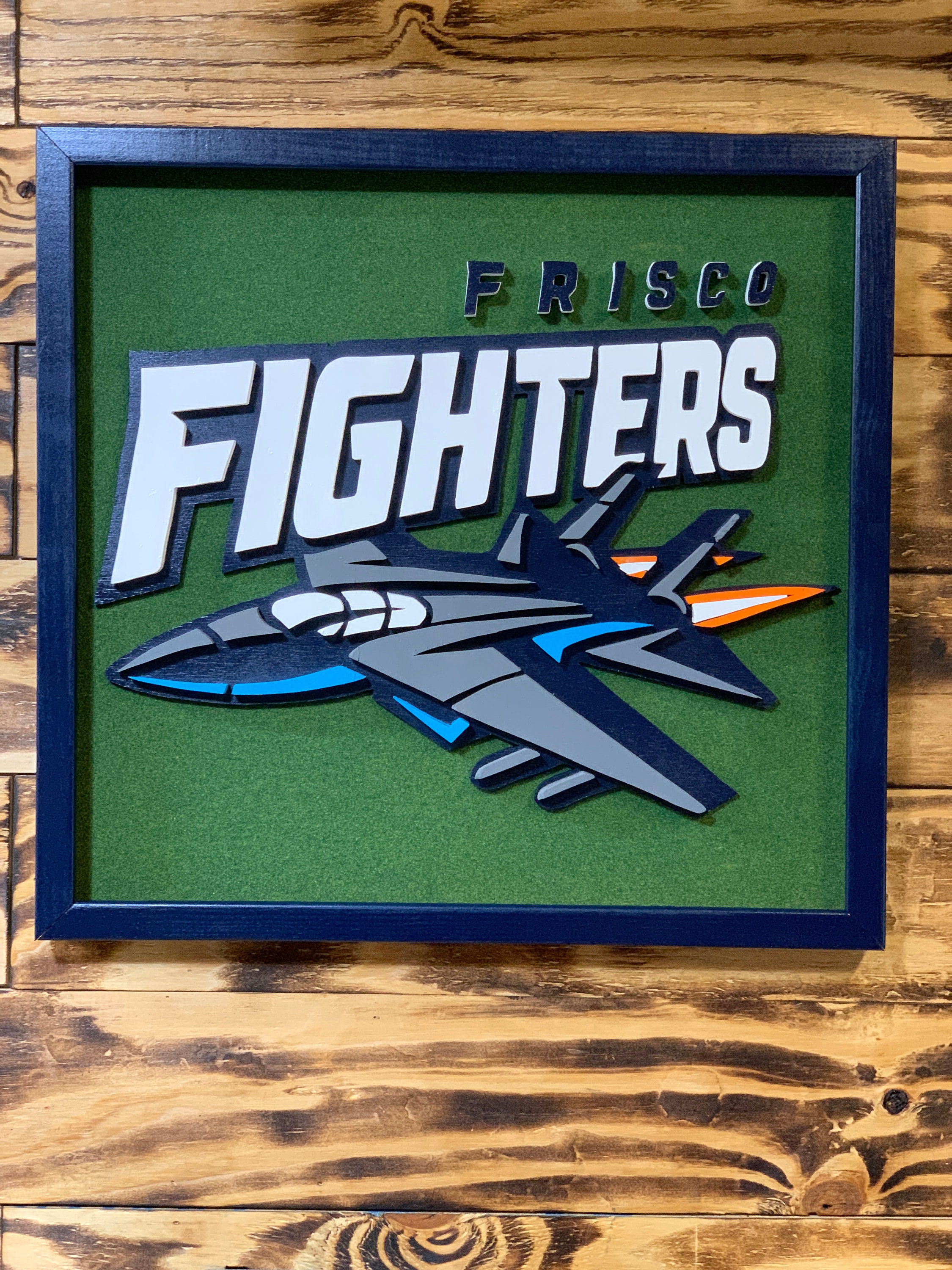 Frisco Fighters Indoor Football League Wood Sign - Etsy