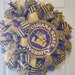 LSU Wreath: Louisiana State University Purple & Gold Handmade Decor - Etsy