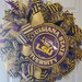 LSU Wreath: Louisiana State University Purple & Gold Handmade Decor - Etsy