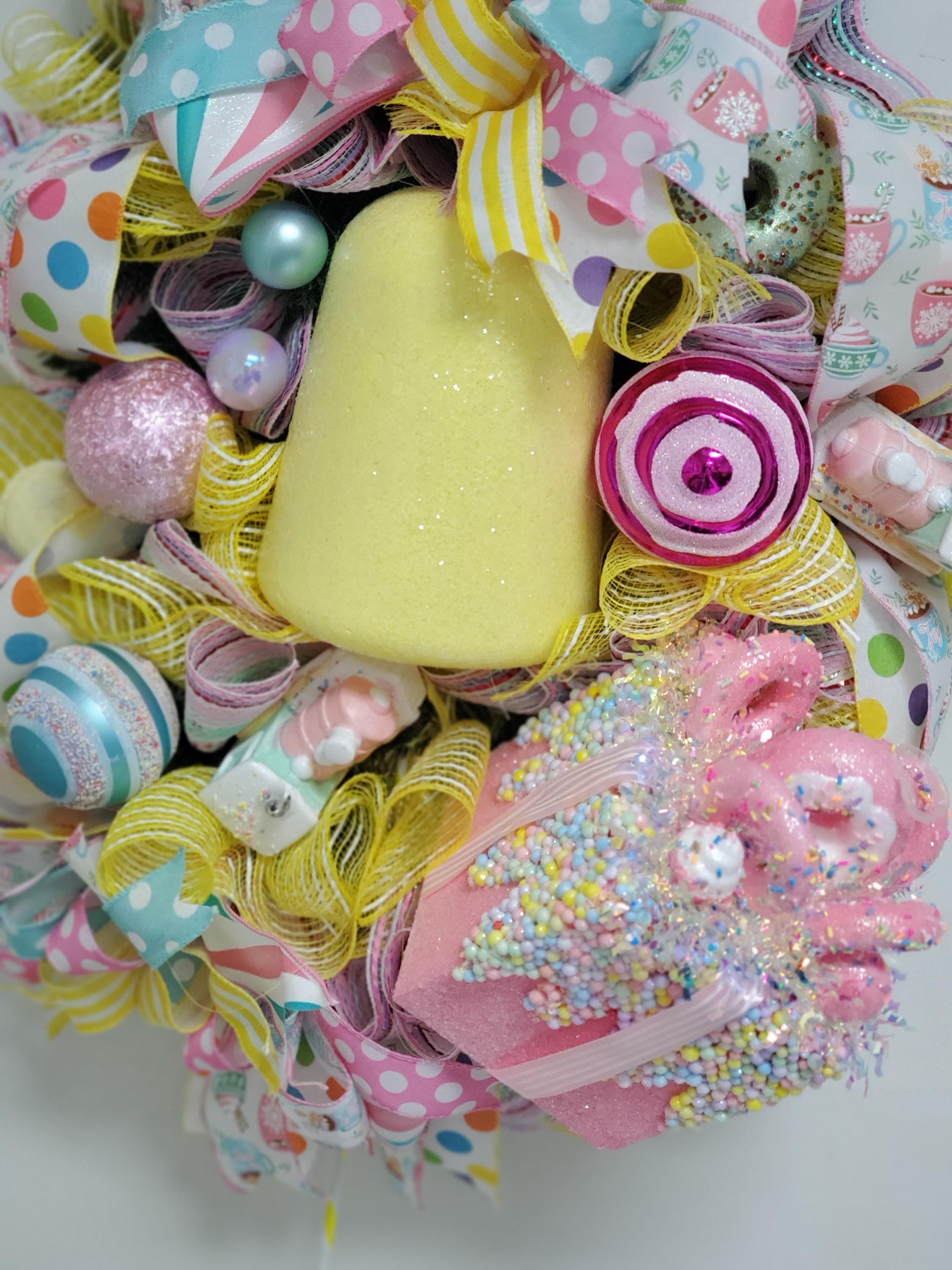 Wreath Front, Candy Front Wreath Door, Wreath Wreath Candyland ...