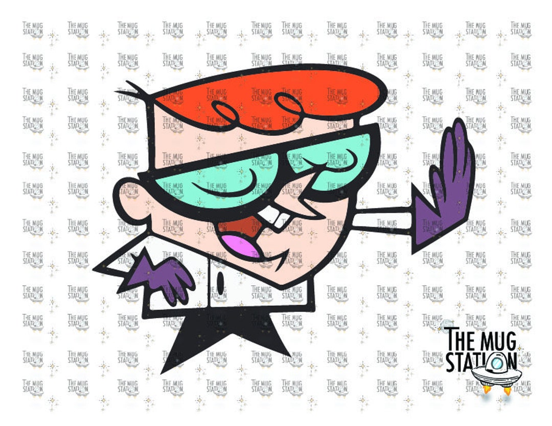 Digital Dexter's Laboratory SVG, Vector, Png 90s Cartoon Network SVG ...
