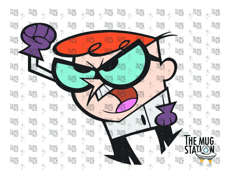Digital Dexter's Laboratory SVG Ready for Print Vector, Png 90s Cartoon ...