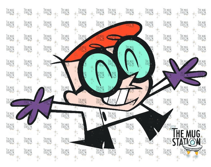 SVG Digital Dexter's Laboratory Vector, Png 90s Cartoon Network SVG PNG ...