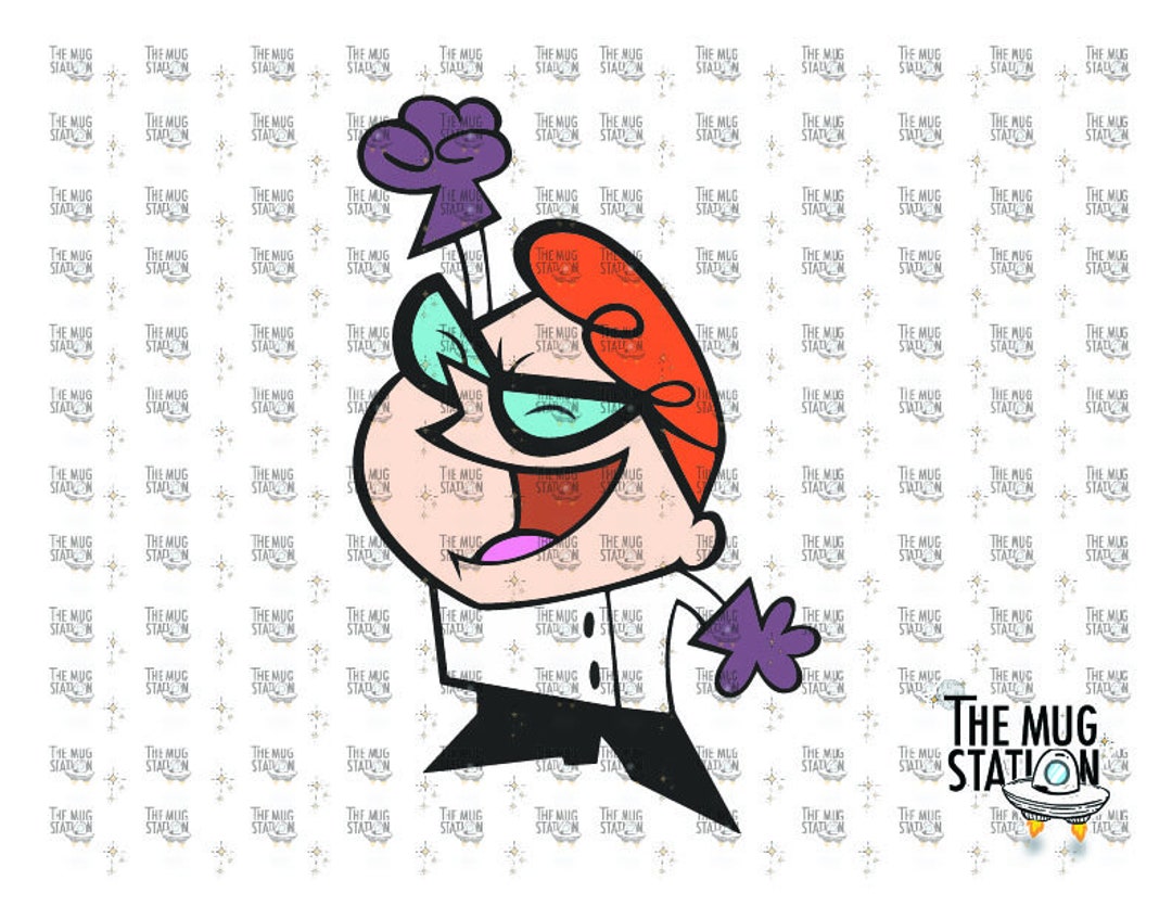 Digital Dexter's Laboratory Png Sgv Jpg 90s Cartoon Network SVG Bundle ...