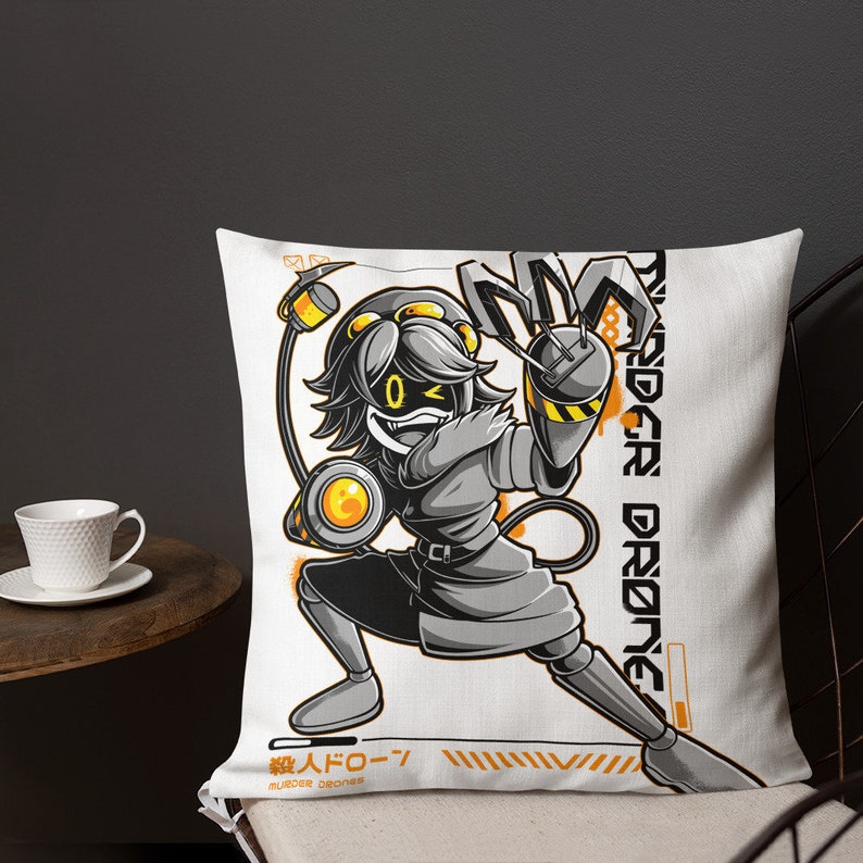 Murder Drones N Premium Pillow Etsy