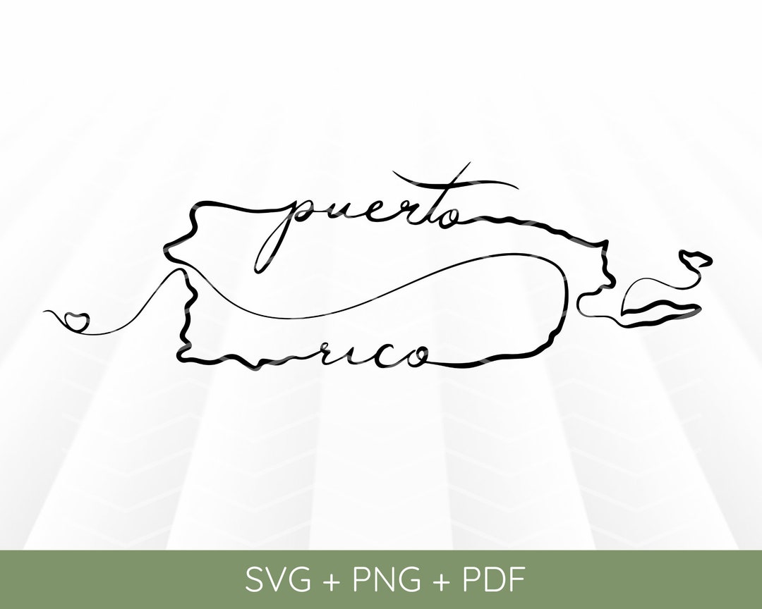 Puerto Rico Svg, Puerto Rico Flag Svg, Latina Svg, Hispanic Svg, Puerto ...