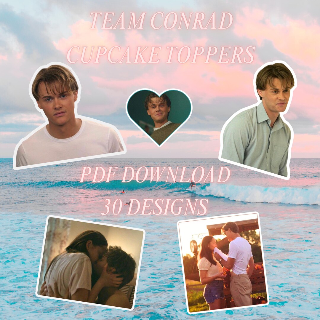 Team Conrad TSITP Cupcake Toppers PDF Download Printable Designs - Etsy