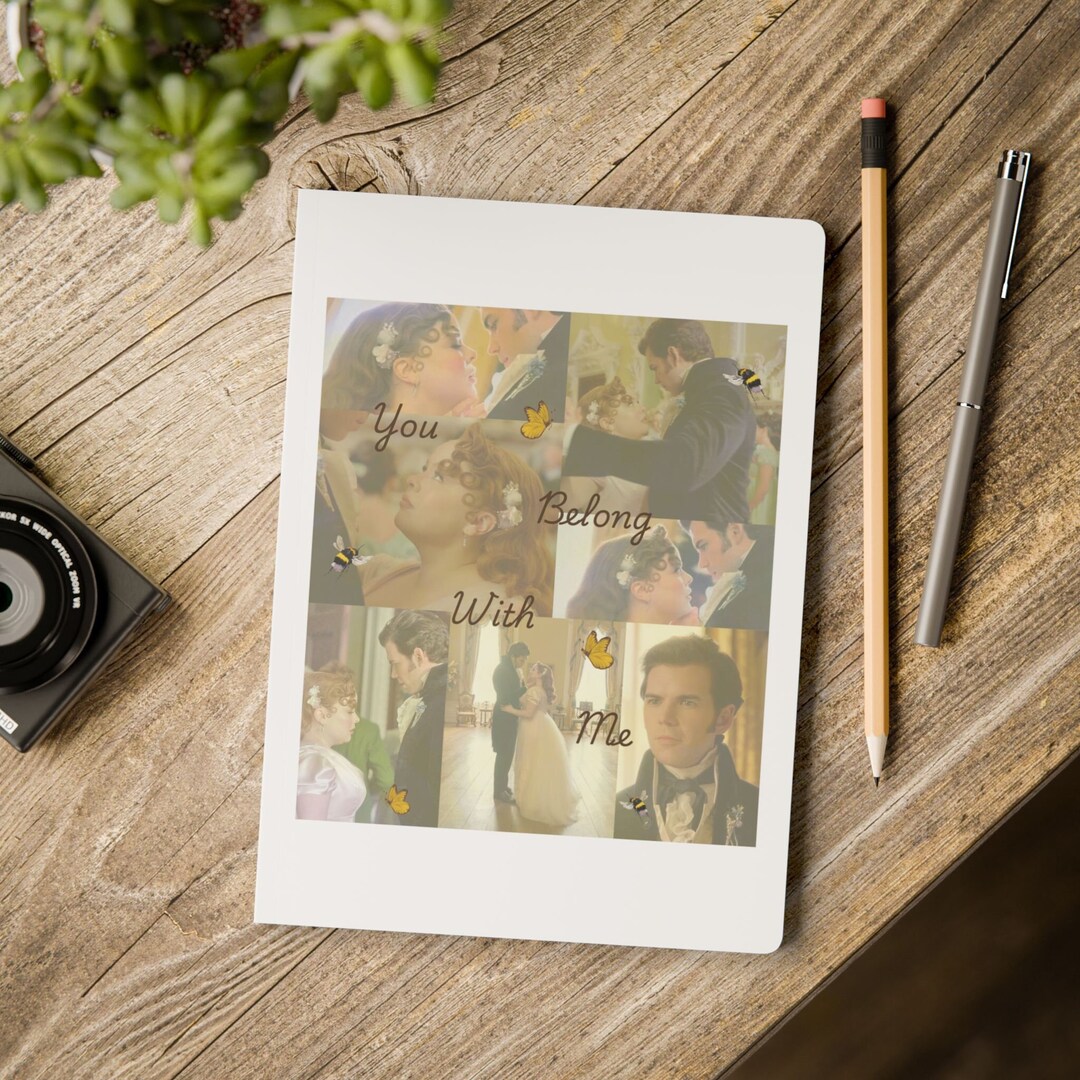 Polin You Belong With Me Soft Spine Journal Bridgerton Colin and ...