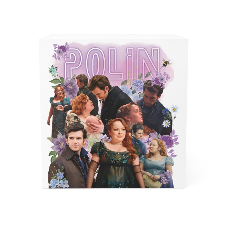 Polin Note Cube Bridgerton Stationary Notepad Paper Colin Bridgerton ...