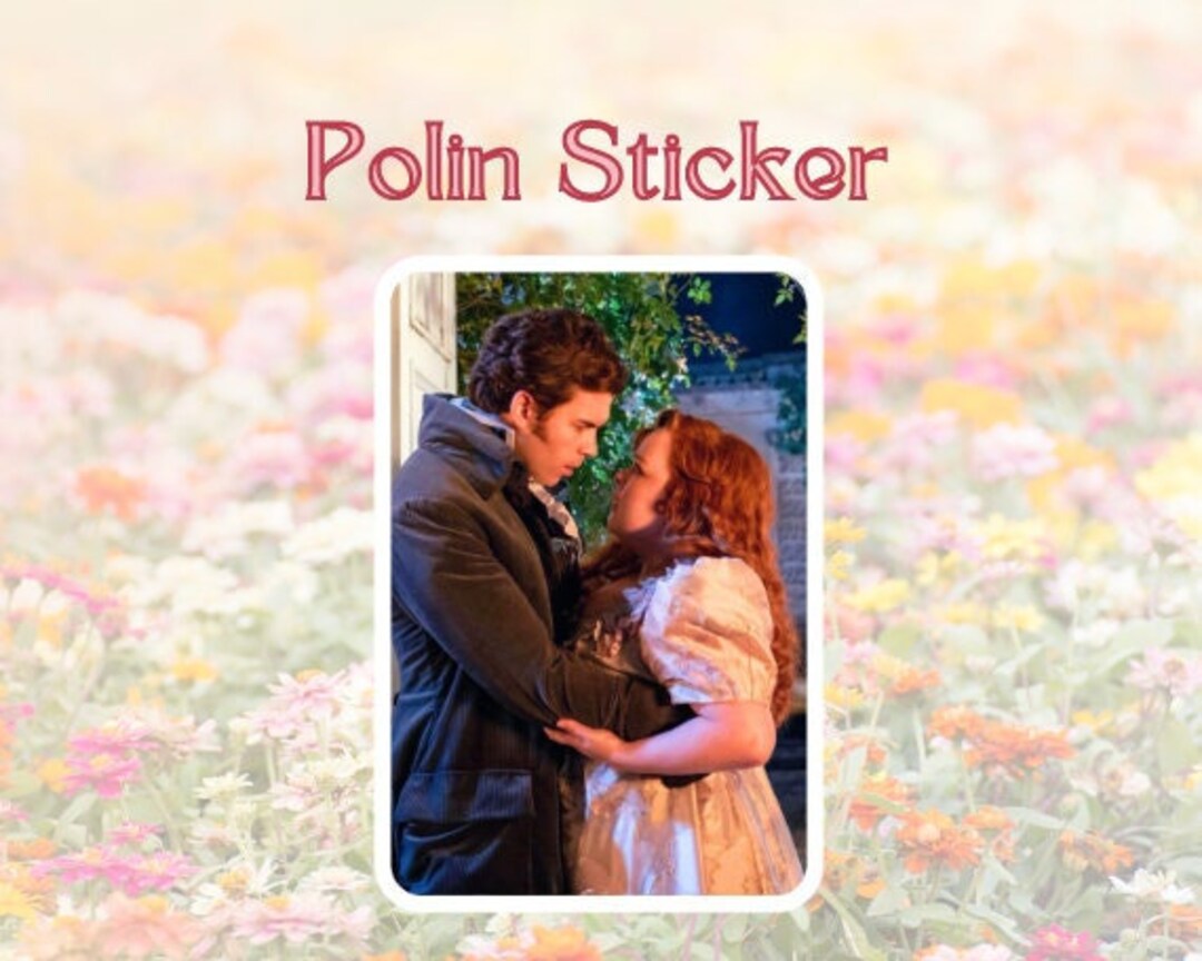 Romantic Polin Sticker Bridgerton Stickers Colin Bridgerton Penelope ...