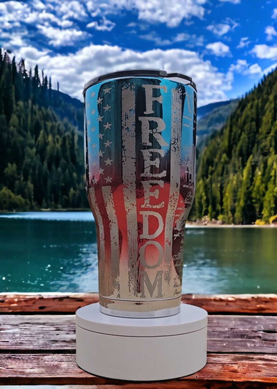 FREEDOM | 30 Oz Cup - Freedom Cup, Dad Gift, Military Cup, Military ...