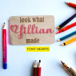 PERSONALIZED NAME Magnet Back to School Magnet, Name Magnet, Child Name ...