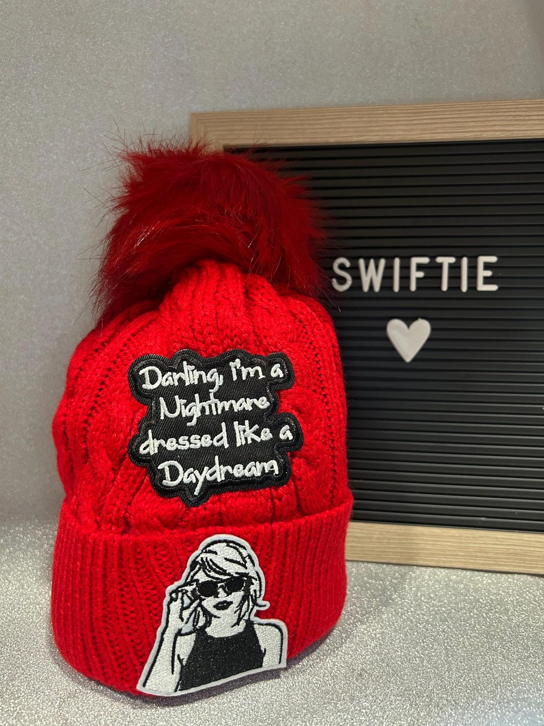 Taylor Swift, Swiftie, Taylor Swift Hat, Beanie Hat, Bobble Hat, Taylor ...