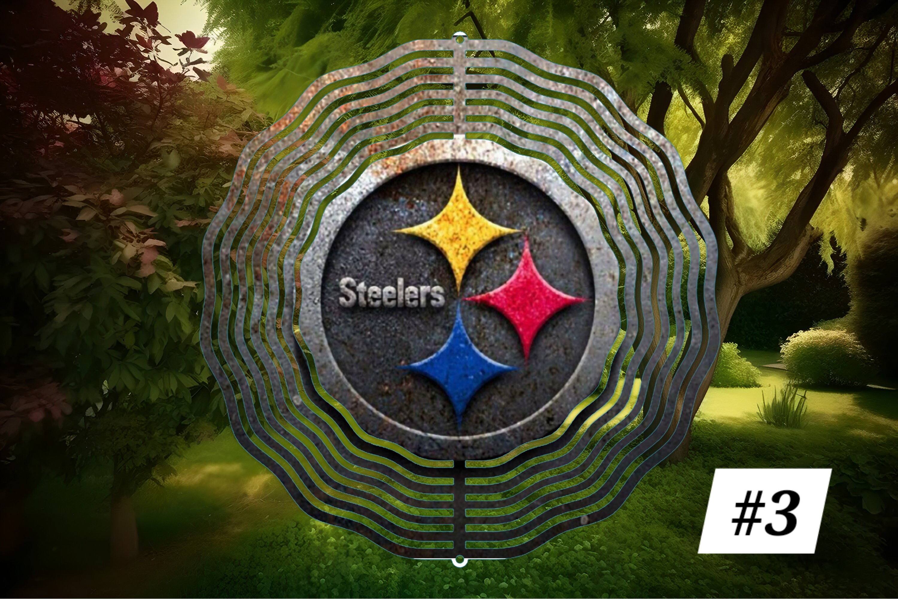 Steelers Wind Spinner- 8inch - Etsy