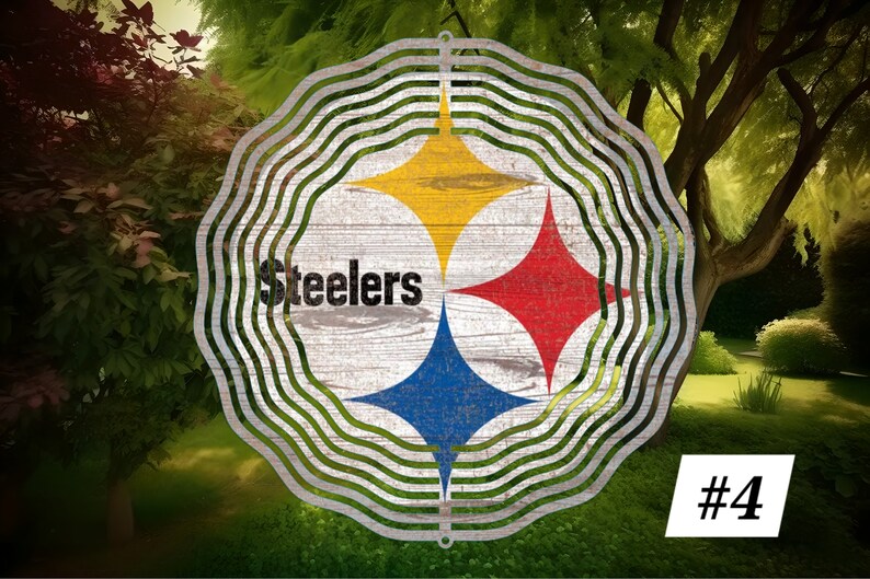Steelers Wind Spinner- 8inch - Etsy