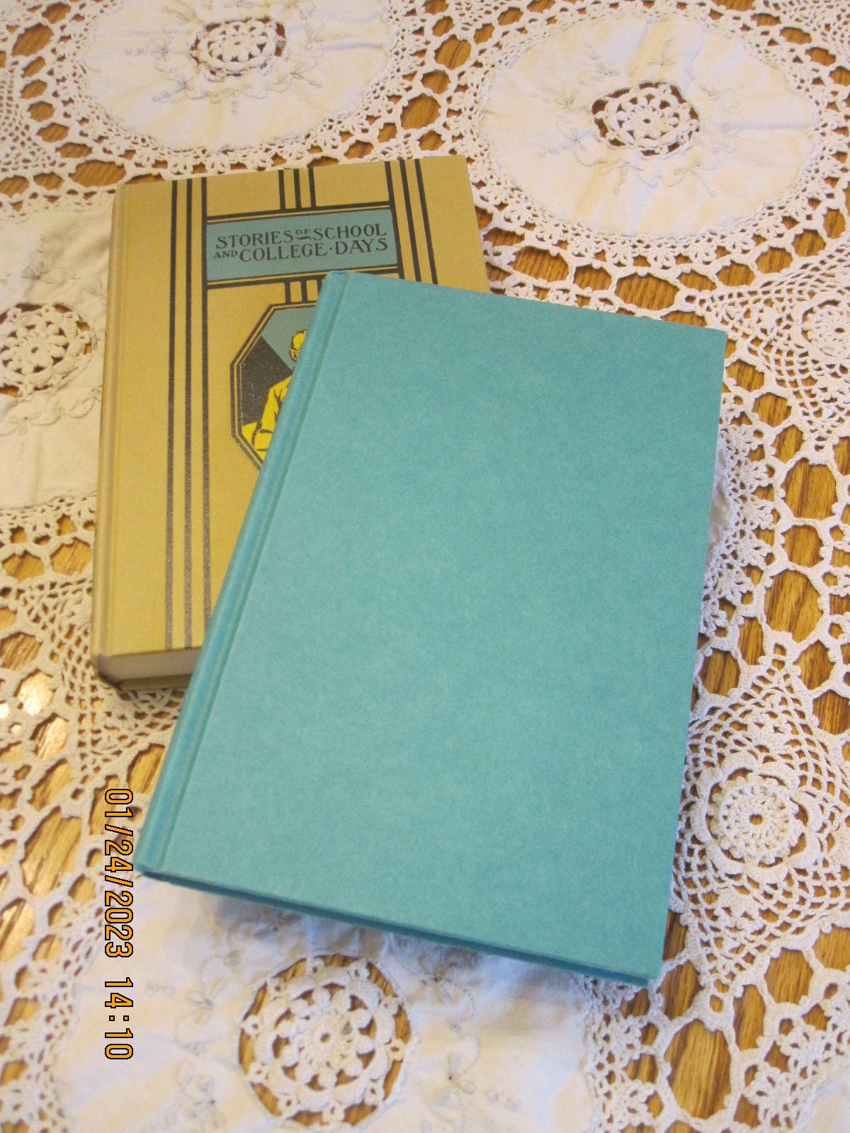 Antique Book Collection Stack of Seven SPRING Inspired Cottage Décor - Etsy