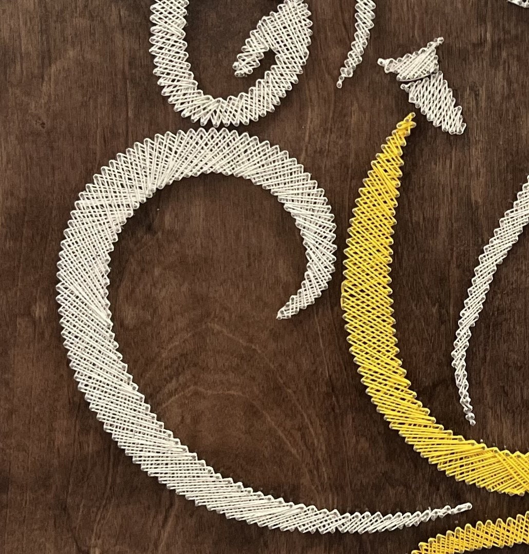 Ganesha String Wall Art - Etsy