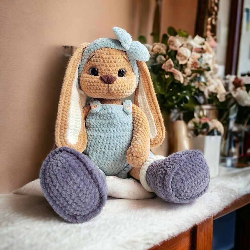 Crochet Bunny Toy - Etsy