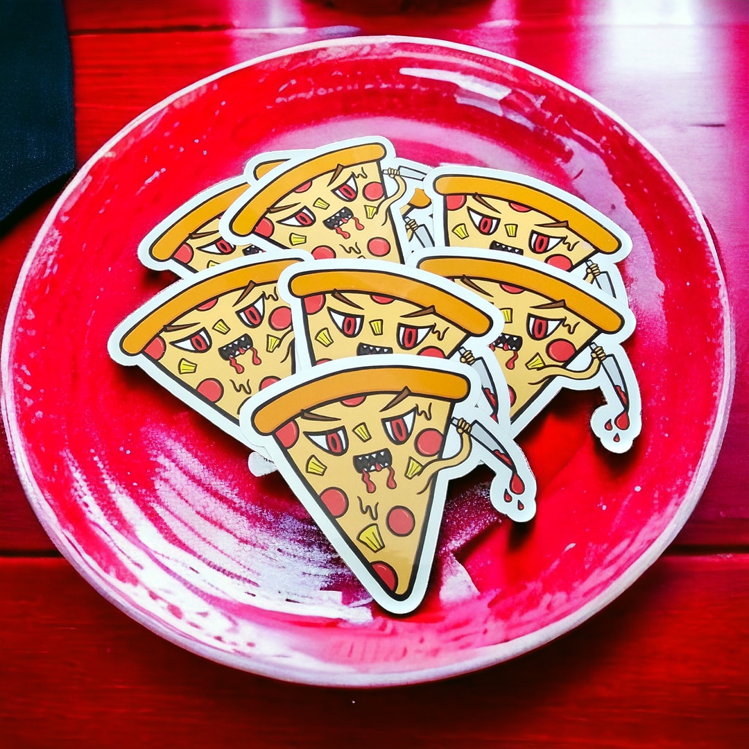 KILLER PIZZA Evil Pizza - Etsy