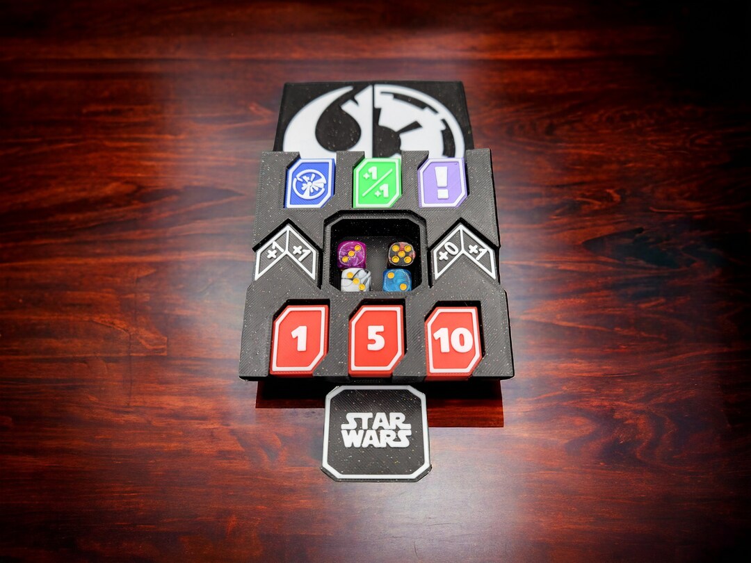 Star Wars Unlimited 3D Printed Token Set for TCG Upgrades and ...