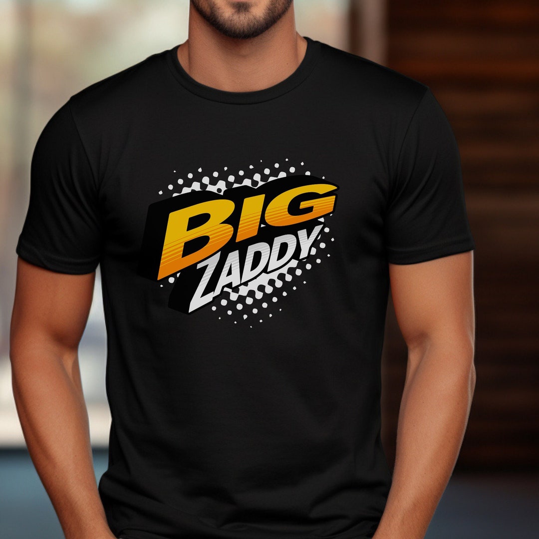 Big Zaddy Comfort Colors T-shirt Superhero Style, Charismatic Men's ...