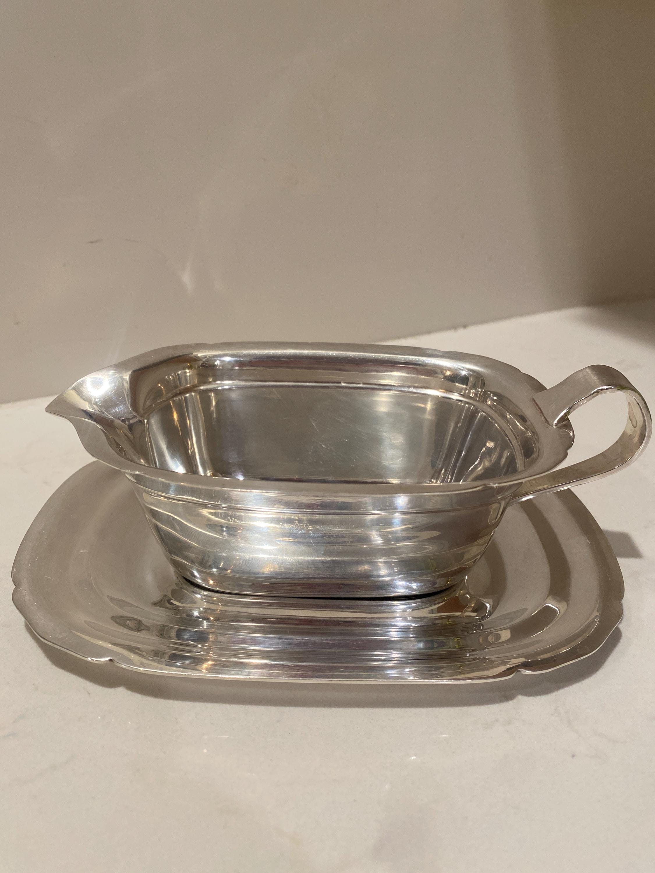Silver Mayflower Gravy Boat by Reed & Barton - Etsy