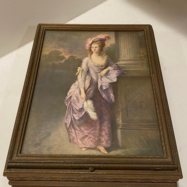 Antique Lithograph Box - Etsy