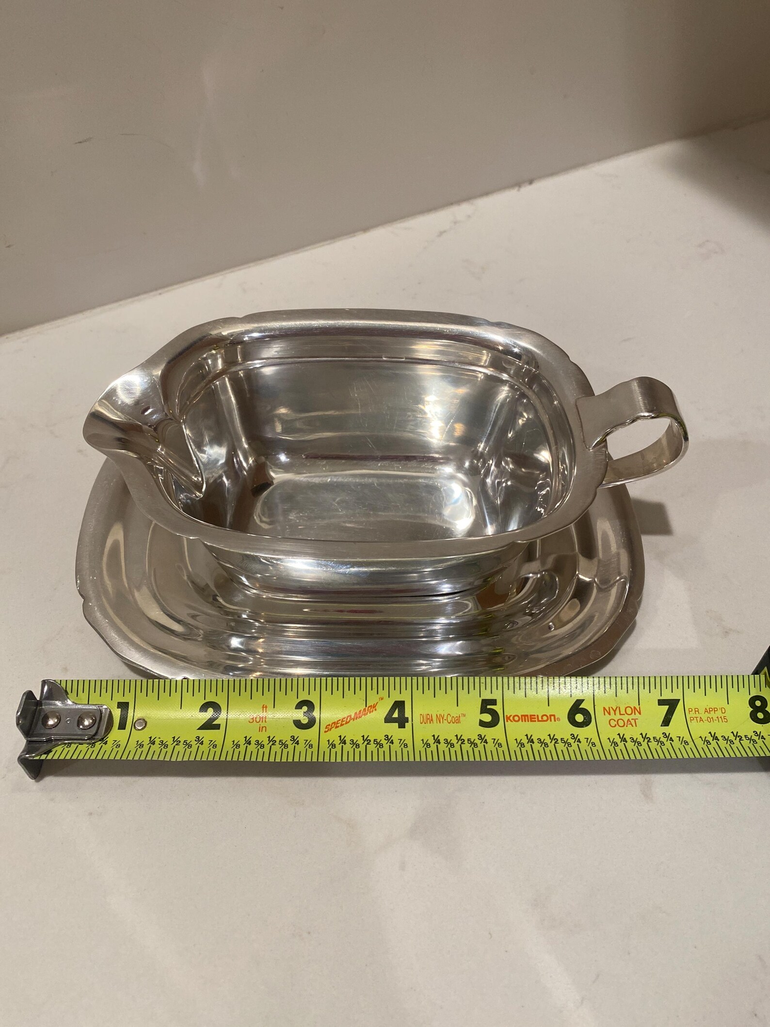 Silver Mayflower Gravy Boat by Reed & Barton - Etsy