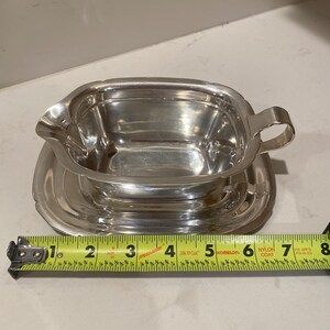 Silver Mayflower Gravy Boat by Reed & Barton - Etsy