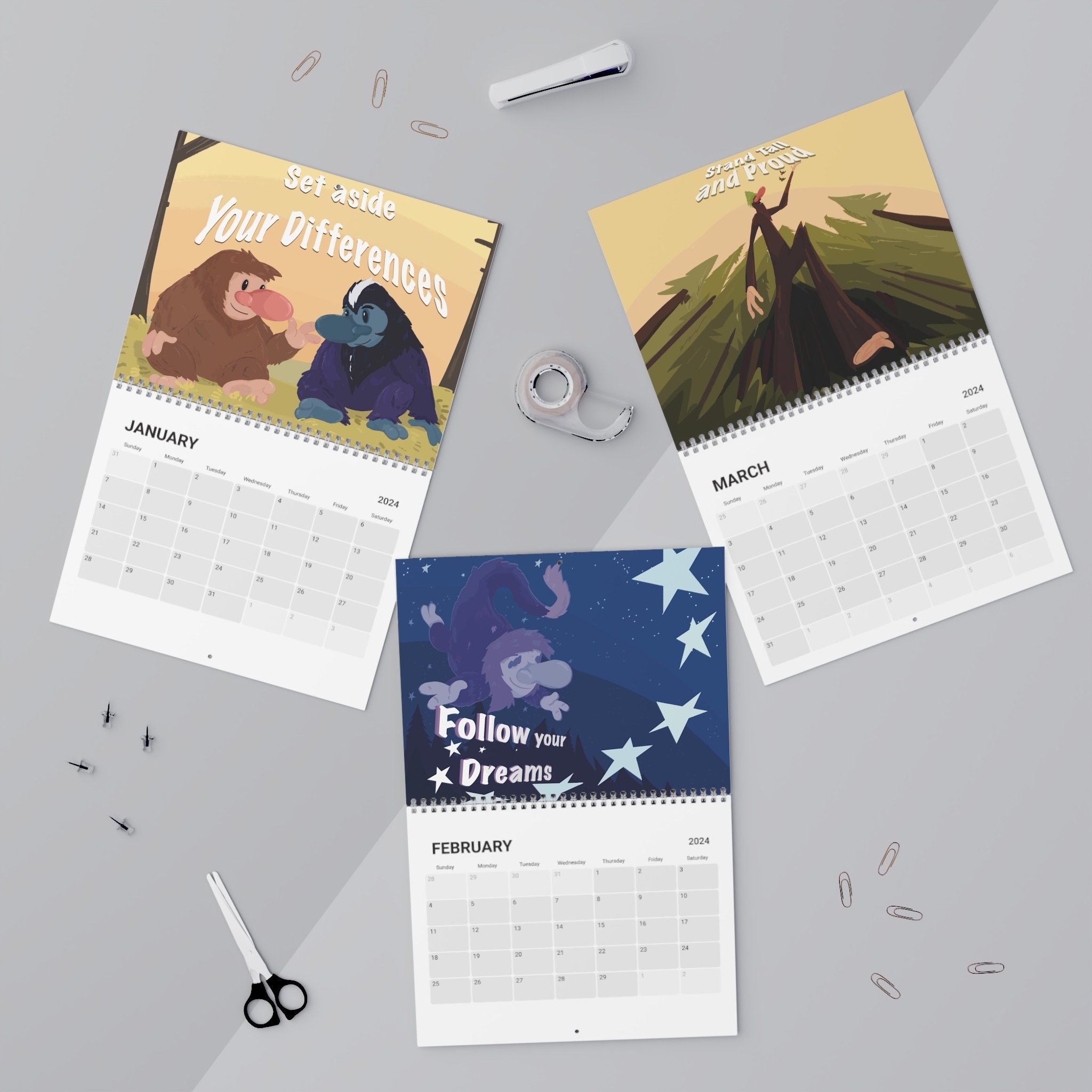 2024 Trolls of Trolthala Inspirational Calendar - Etsy