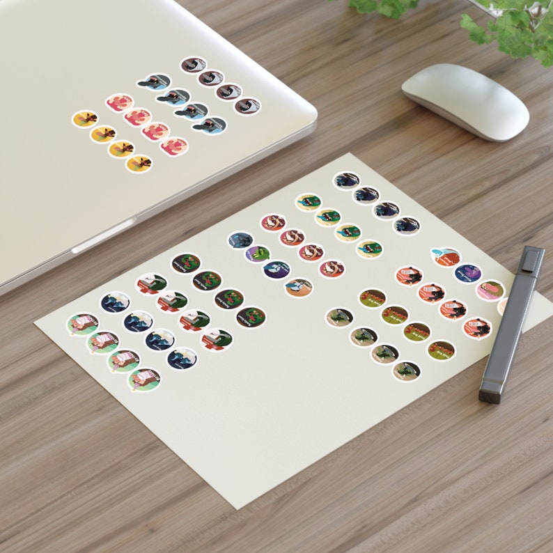 Trolls of Trolthala Calendar Planner 64pc Set Sticker Sheet - Etsy